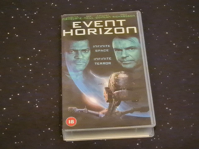 EVENT HORIZON ~ Paramount VHS ~ Sam Neill, Laurence Fishburne, Jason ...