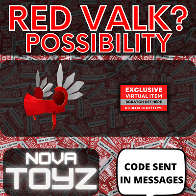 Roblox red valk toy - qosaneo