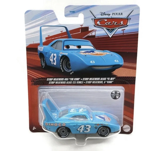 DISNEY PIXAR CARS STRIP WEATHERS AKA THE KING Metal NEW FREE DELIVERY £ ...