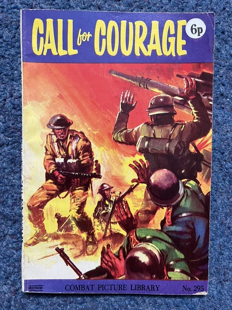 COMBAT PICTURE LIBRARY Comic No. 295 Call for Courage £4.37 - PicClick UK