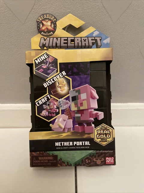 TREASURE X MINECRAFT Nether Portal Pack - Mine Discover Craft - New ...