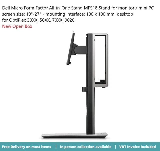 DELL OPTIPLEX MICRO Factor AIO Stand MFS18 £79.00 - PicClick UK