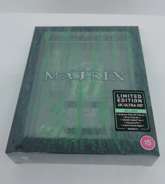 THE MATRIX: TITANS of Cult Steelbook [4K Ultra HD] [1999] (4K Ultra HD) EUR 34,89 - PicClick IT