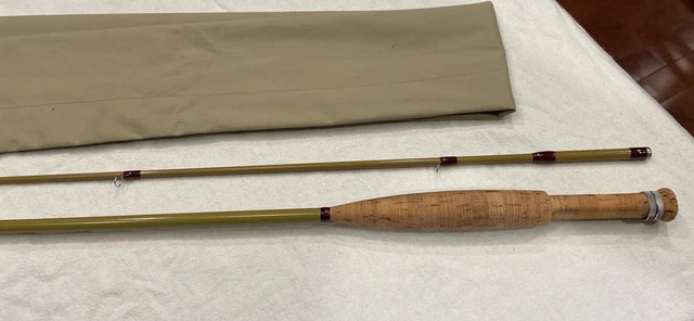 RARE VINTAGE CUSTOM Orvis Golden Eagle - 7’6” 5wt, 2 piece fly rod $425 ...