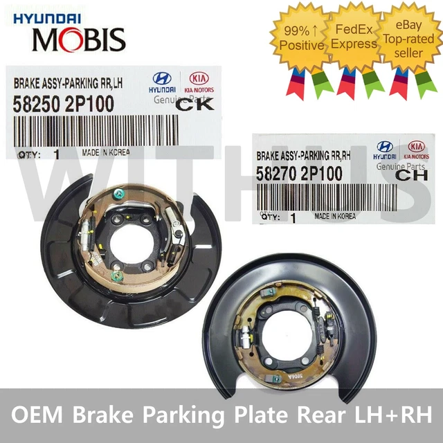 OEM BRAKE PARKING Plate Rear LH+RH For Hyundai Santa Fe Kia Sorento ...