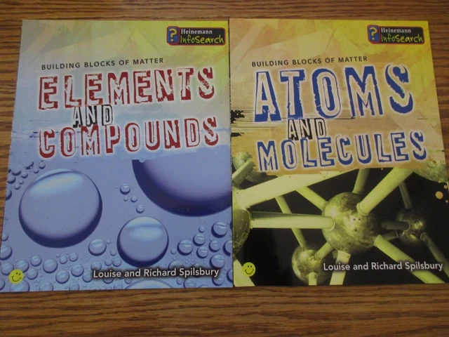 BUILDING BLOCKS OF Matter set (Chemical/Mixtures/Elements/Atoms) $11.99 ...