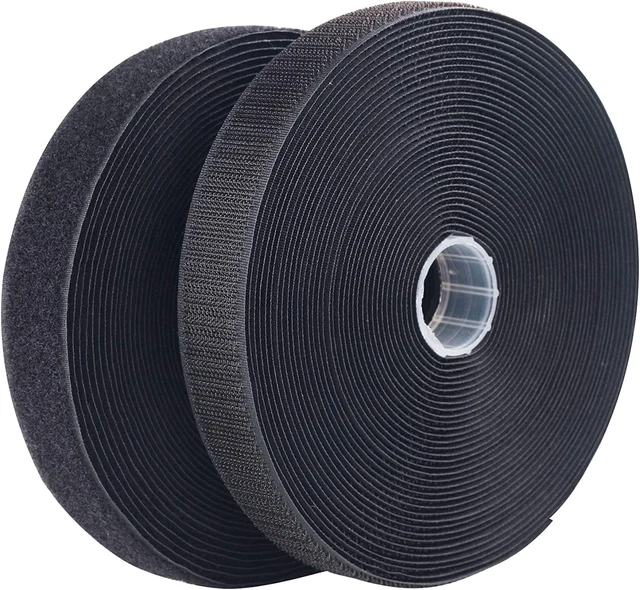 LLPT SEW ON Hook and Loop Tape Nylon Fabric 1 Inch x 33 feet Industrial ...