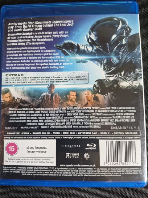 OCCUPATION RAINFALL Blu Ray Dan Ewing £3.59 - PicClick UK