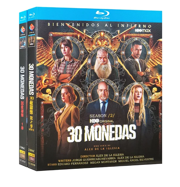30 MONEDAS SEASON 1-2 (2023) Blu-Ray TV Series BD 4 Disc All Region New ...