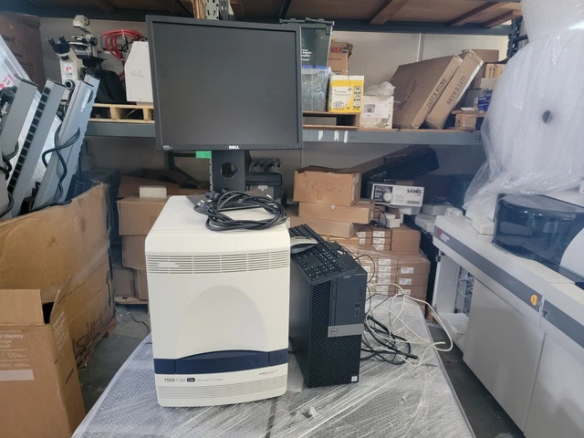ABI 7500 FAST Real-Time PCR System with Dell Computer (Software ...