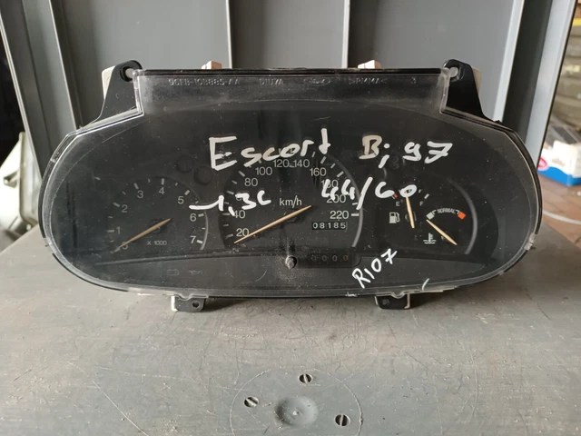 ORIGINAL FORD ESCORT VI VII Kombiinstrument Tachoeinheit Tacho ...