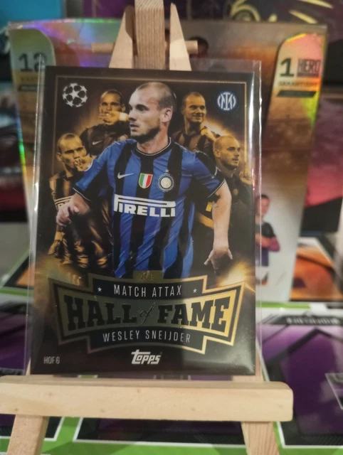 TOPPS MATCH ATTAX Champions League 25/26 Hall of Fame Wesley Sneijder ...