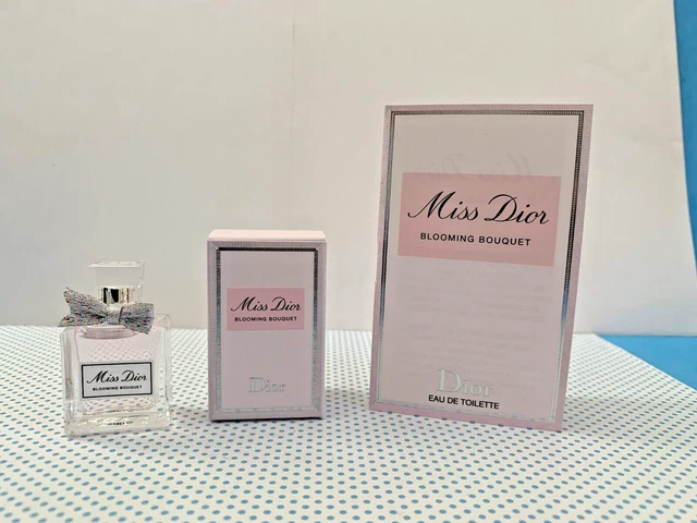 DIOR MISS DIOR Blooming Bouquet Miniature Eau de Toilette 5ml Boxed ...