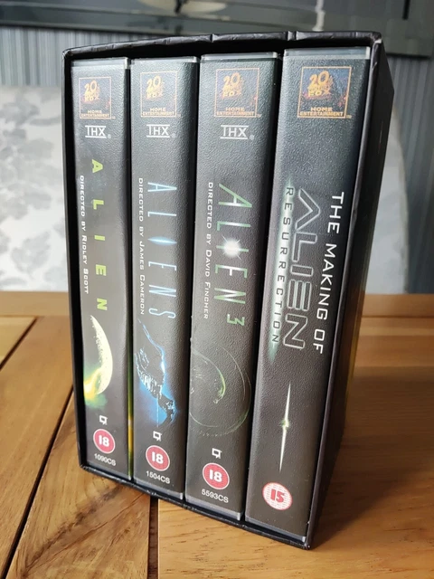 THE ALIEN SAGA Box Set (VHS/DM, 1997) £12.00 - PicClick UK