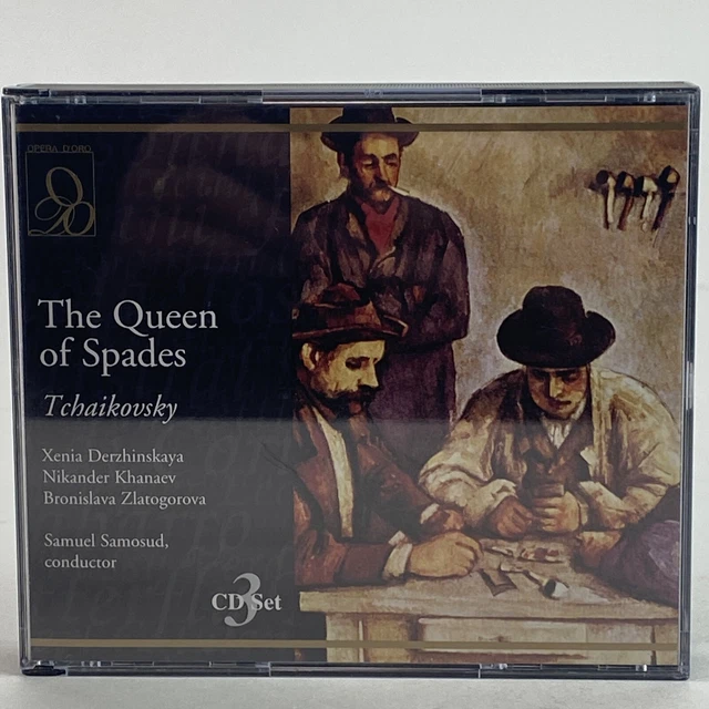 TCHAIKOVSKY: THE QUEEN of Spades - Moscow 1940 (CD, 3 Discs, Opera D ...