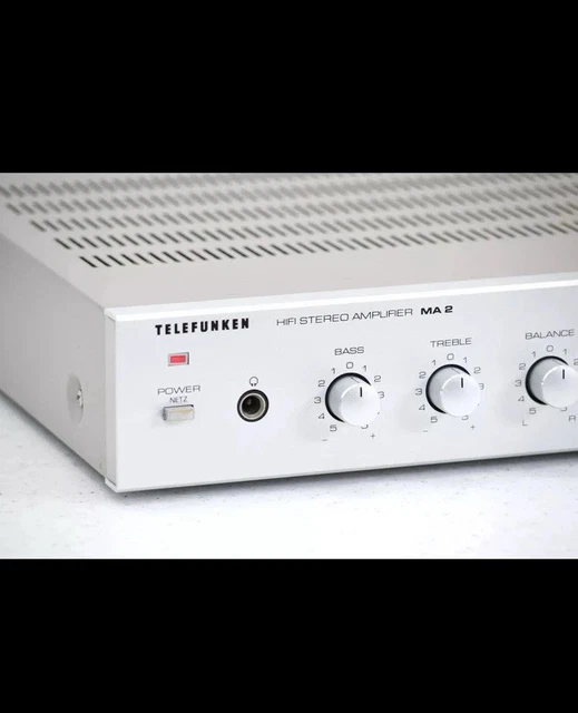 TELEFUNKEN MA2 VINTAGE Midi Amplifier/Verstärker Gebraucht EUR 10,00 ...
