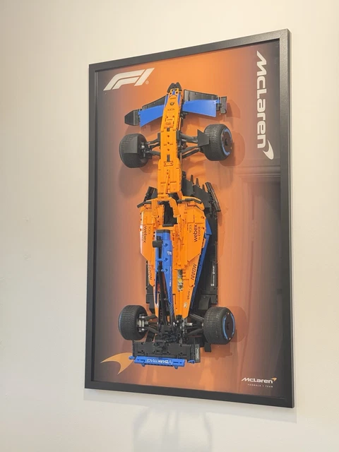 PREMIUM WALL DISPLAY Frame for LEGO® Technic McLaren Formula 1™ Race ...