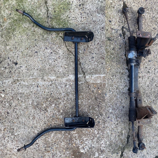 FORD MK1 ESCORT Crossmember Steering Rack arb anti roll bar arms £150. ...