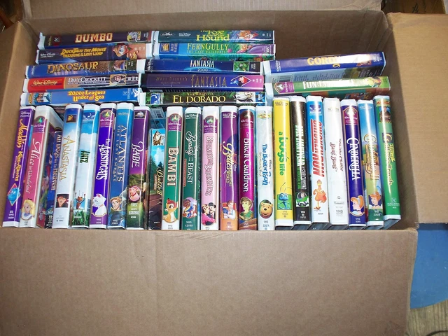 33 CHILDRENS VHS Tapes Mostly Walt Disney All Tested OK $75.46 ...