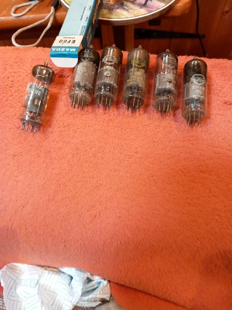 EF80 MAZDA NEW Old Stock Valve Tube PLUS 4X FREE EF80 AND EF85 Cheapest EBAY EUR 6,88 - PicClick DE