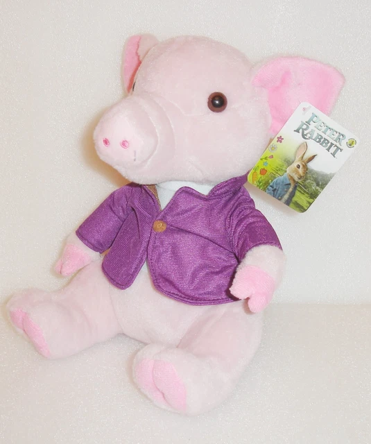 PETER RABBIT PLUSH Pig Robinson Figure 10" Super Soft Toy 2018 New with ...