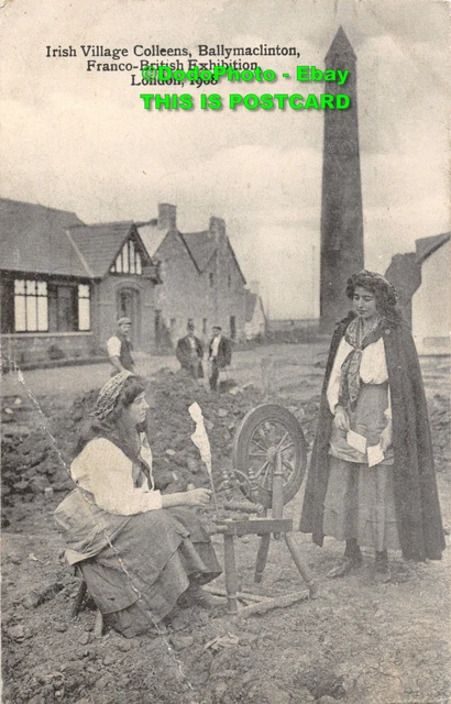 R444931 LONDON. FRANCO British Exhibition. Ballymaclinton. Irish ...