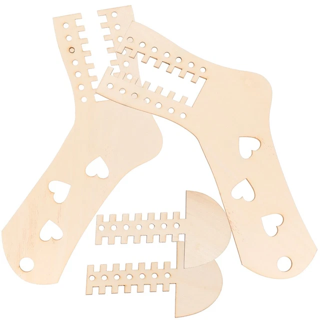 2 PCS STOCKING Template Knitting Blockers Blocking Combs for Crochet ...