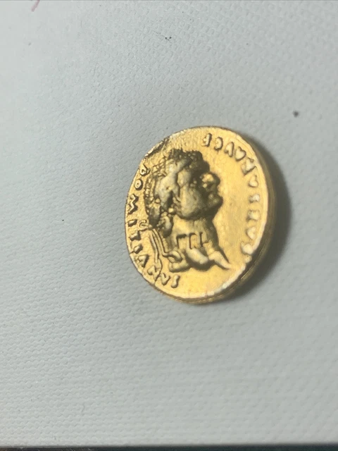 ROMAN COIN, VESPASIAN, Denarius, 69/79 A.D Rome WRL stamped Westair ...