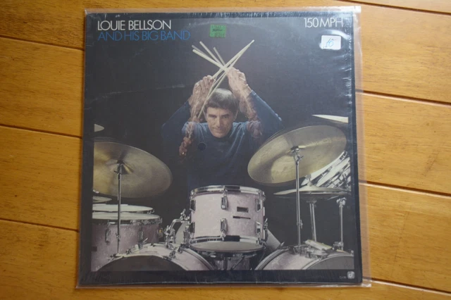 DISQUE VINYLE LOUIE Bellson "150 Mph" Lp 12" Exc Clean Concord Jazz Drums [73] EUR 11,06 ...