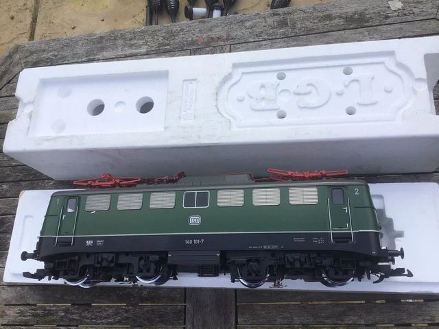 LGB G GAUGE 20750 Electric Locomotive Twin Pantograph DB Green N.2 DCC ...
