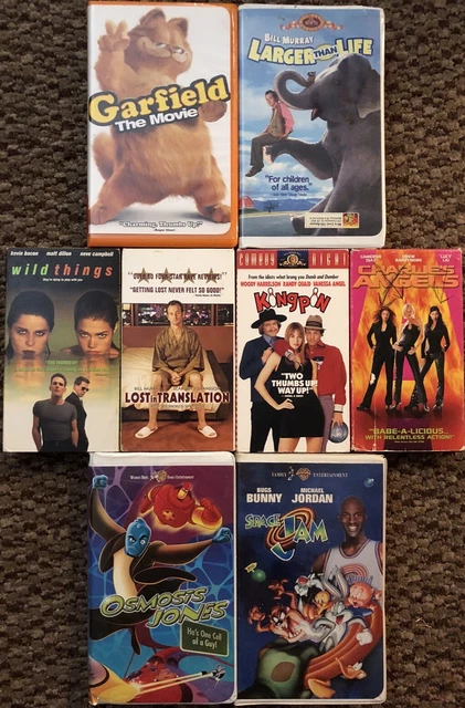 RARE BILL MURRAY Vhs Lot Lost In Translation, Kingpin, Osmosis Jones ...