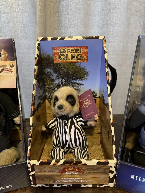 MEERKAT COMPARE THE Market Soft Toy Boxed Batman, Safari Oleg And Agent ...