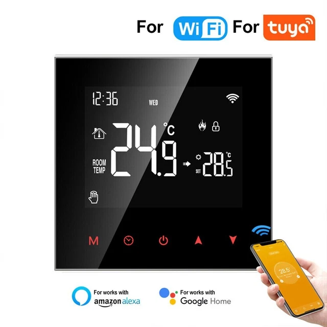 THERMOSTAT INTELLIGENT À contrôle précis de la température WiFi pour chauffa EUR 54,83 - PicClick IT