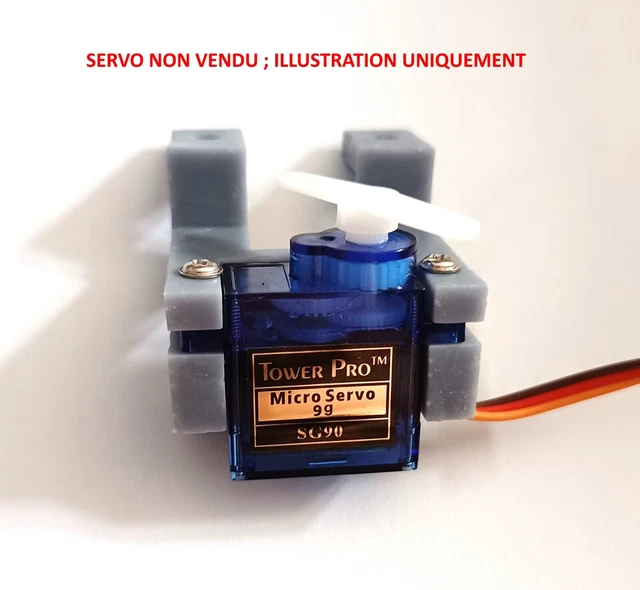 SUPPORT SERVO SG90 9G modélisme (vertical) EUR 5,50 - PicClick FR