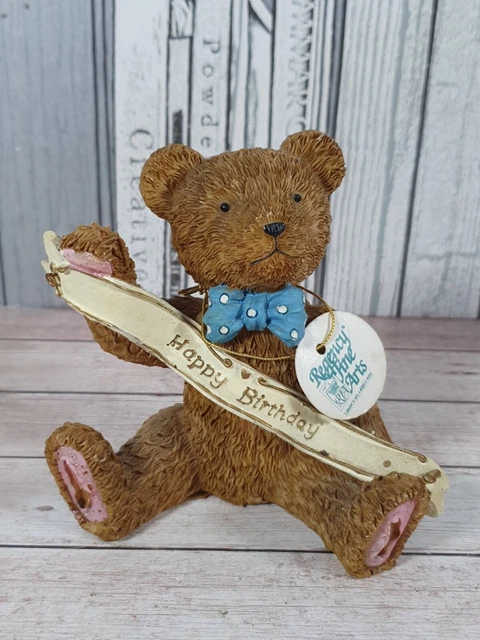 REGENCY FINE ARTS Teddy Bear Collection Happy Birthday Ornament ...