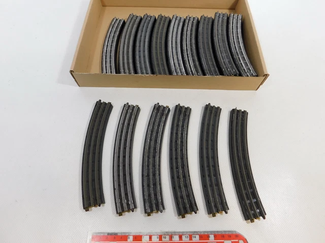 CB74-2# 25X TRIX Express H0/DC 20/4 Bakelite Rails/Track/Track Piece ...