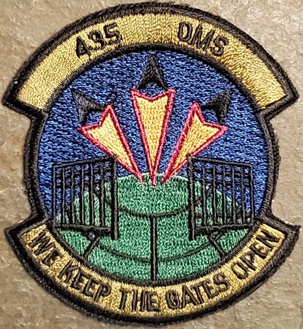 PATCH VINTAGE USAF 27th OMS Organizational Maintenance Squadron 12/5/23 ...