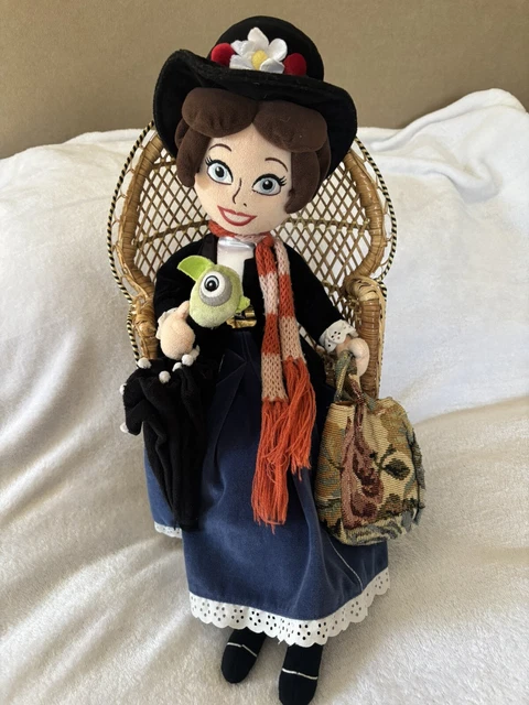 DISNEY STORE MARY Poppins Plush Soft Toy Official Stamped £8.00 ...