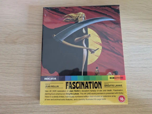 FASCINATION (JEAN ROLLIN, Indicator Releasing, 4K UHD Blu-ray, Limited ...
