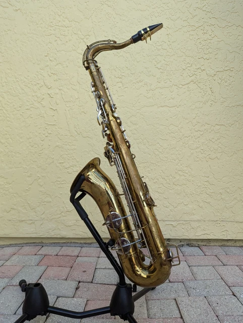 ELKHART BUILT BY Buescher Vintage Tenor Saxophone $850.00 - PicClick