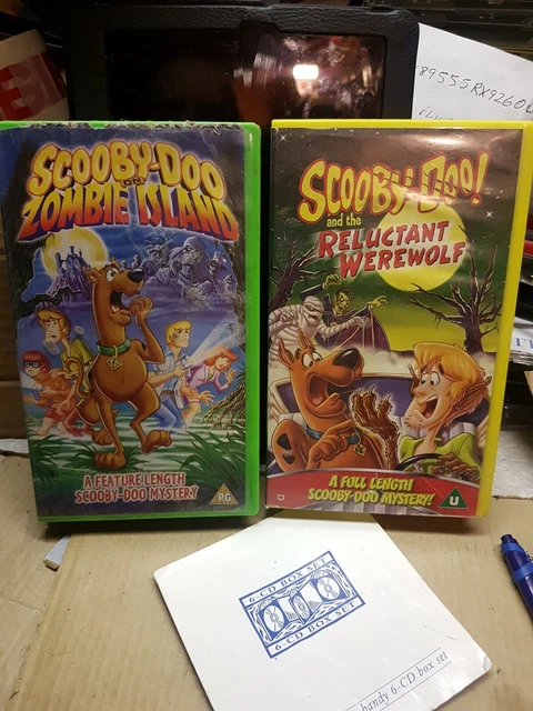 2 X Warner Bros Scooby Doo Vhs Video Cassette Zombie Island And Reluctant Warewolf £300 Picclick Uk