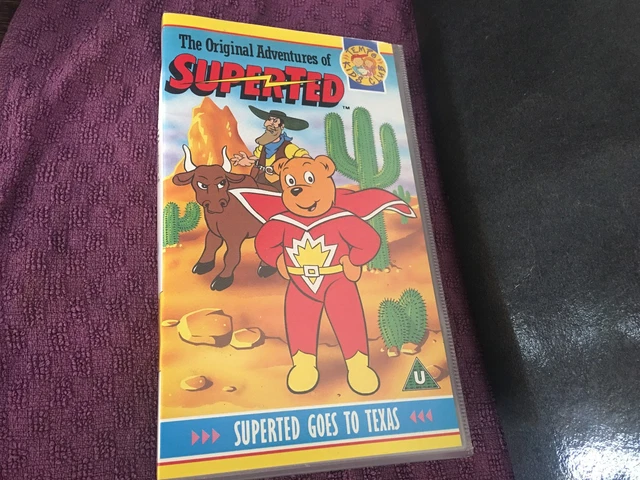 THE ORIGINAL ADVENTURES of Superted VHS Video £8.99 - PicClick UK