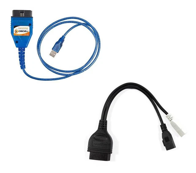 KKL USB OBD Diagnose Gerät 2x2 Adapter Scanner Löschen EUR 30,00 ...