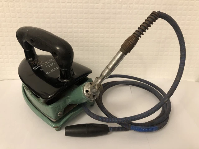 VINTAGE THE RHYTHM No 375U Radiation Cast Iron Enamel Gas Iron £14.99 ...