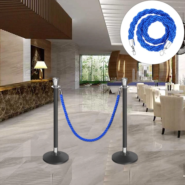 ROPE ZONE STANCHION Movie Theater Stanchions Post Queue Pole £21.39 ...