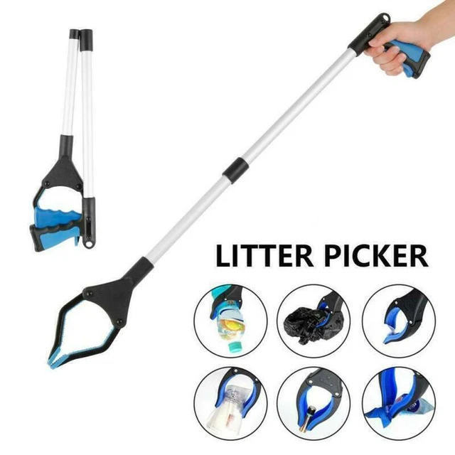 LONG REACH GRABBER Reacher Litter Picker Helping Hand Held Pick Up Tool ...