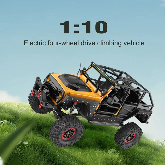 1/10 RC 4WD Climbing Crawler 2.4G 4x4 Remote Control Rock Off Road ...