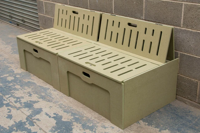 PLY BED Rock And Roll Seat Camper Van Storage Pull Out Sofa 1800mm ...