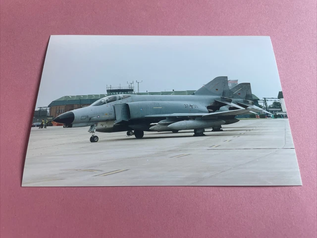 GERMAN AIR FORCE McDonnell-Douglas F-4 Phantom 37+09 colour photograph ...