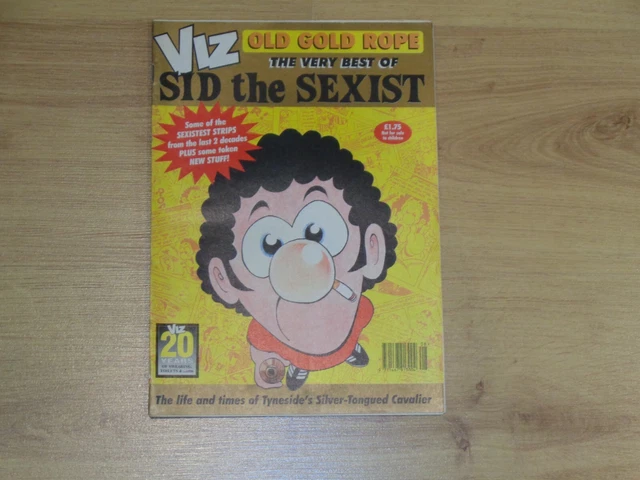 Viz Comic Old Gold Rope Sid The Sexist Original And Genuine Immaculate Eur 416 Picclick It